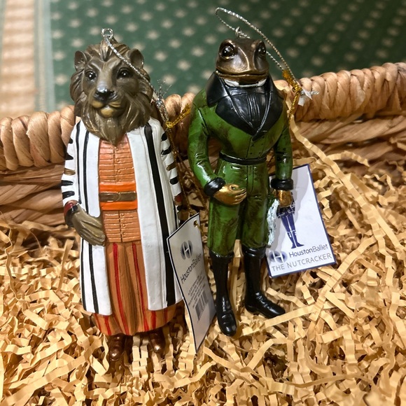 Holiday | The Nutcracker Houston Ballet 5 Porcelain Ornaments Frog And ...